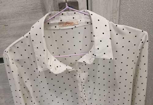 Блузка женская белая 42 р s комплект блузки