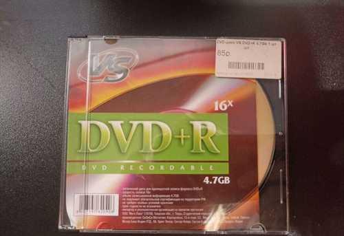 Диск для записи DVD+R