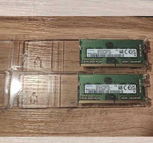 Оперативная память samsung ddr4,3200 ггц, 8 гб, 2