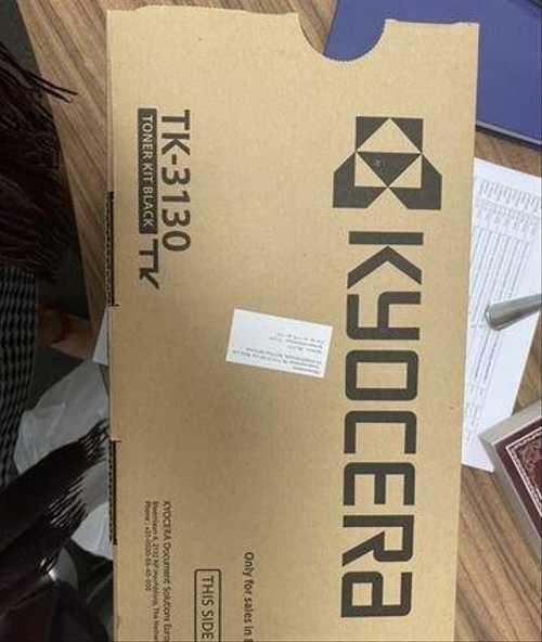 Тонер-картридж Kyocera TK-3130 черный оригинальный