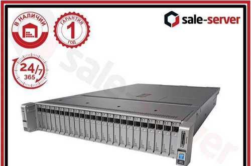 Cервер cisco C240 M4 24SFF 2x E5-2667 v4 384GB