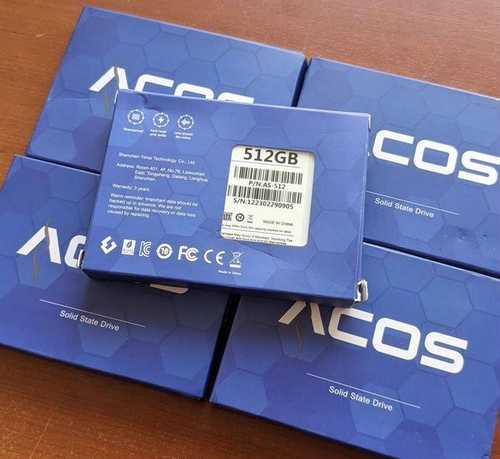 Новый накопитель Acos SSD 512Gb