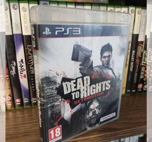 Dead to Rights Retribution ps3