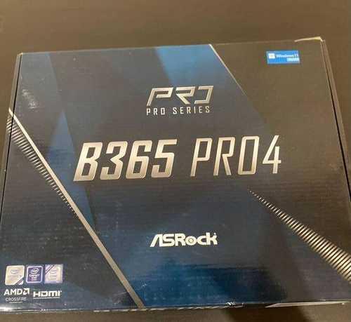 Материнская плата ASRock B365 PRO4. Новая