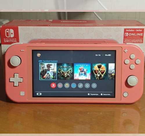 Nintendo Switch lite прошитая, чип