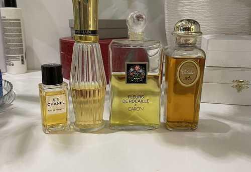 Духи винтаж chanel, guerlain, caron