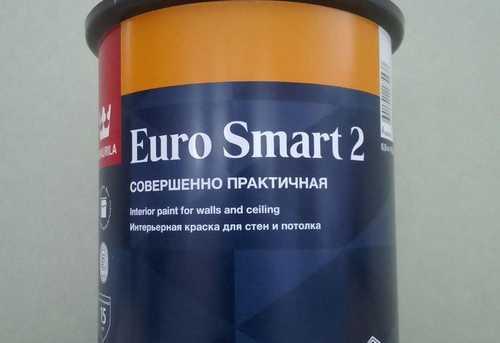 Краска интерьерная Tikkurila Euro Smart 2