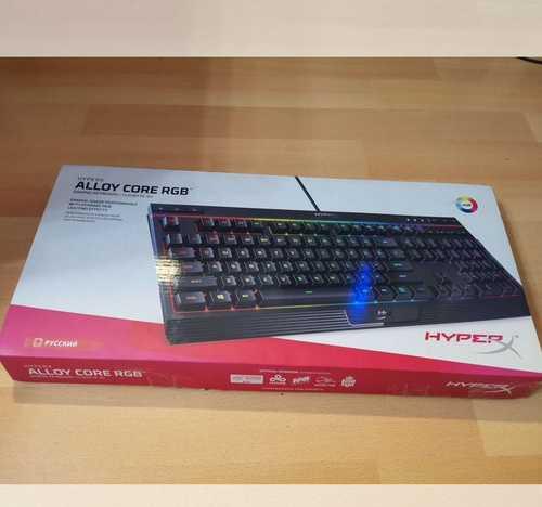 Игровая клавиатура hyperx alloy core rgb