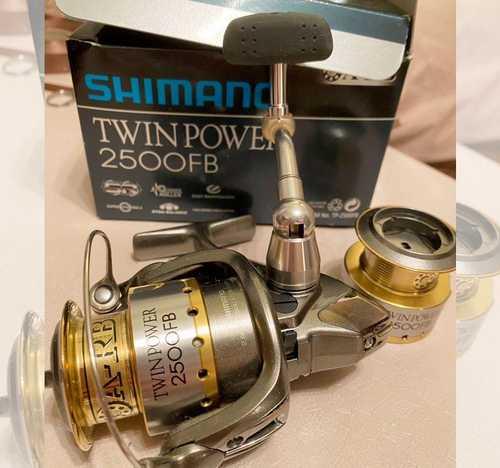 Катушка shimano twin power 2500FB