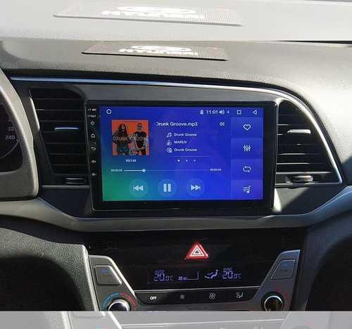 Андроид Магнитола 4/64GB qled Hyundai Elantra 6 20