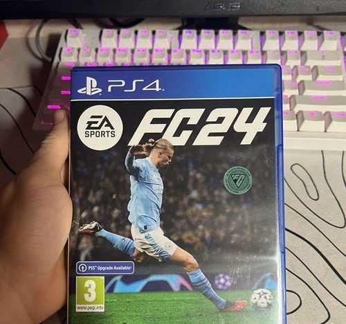 Диск FC 24 ps4 ps5