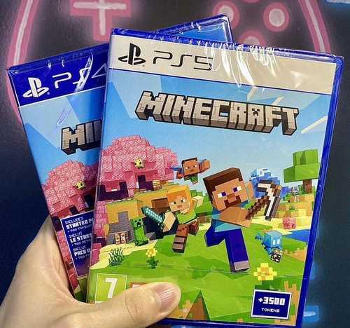 Диск ps4 ps5 Minecraft