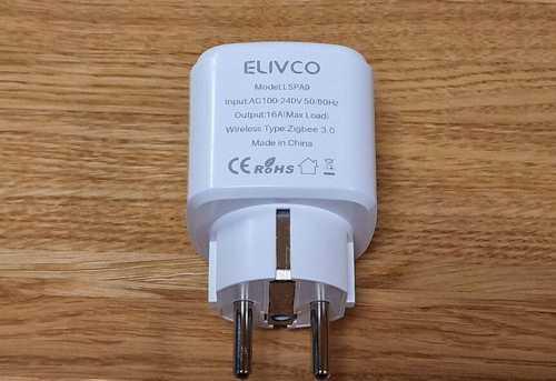 Смарт-розетка «Elivco» Zigbee 3.0, 16А