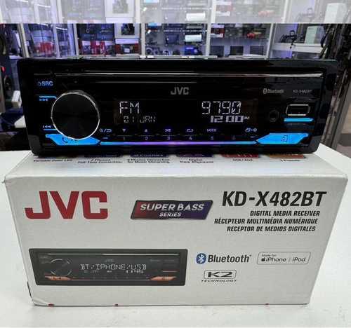 Автомагнитола JVC KD-X482BT