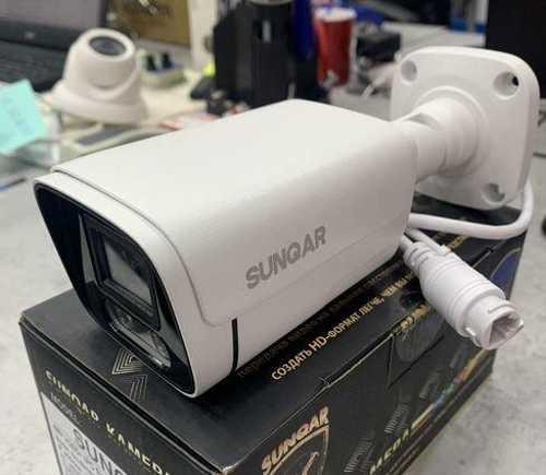Камера Sunqar IP цилиндрическая 4 Mpix POE 3.6 мм