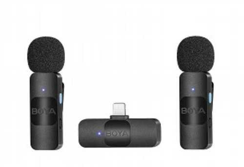 Беспроводная микрофонная система Boya BY-V2