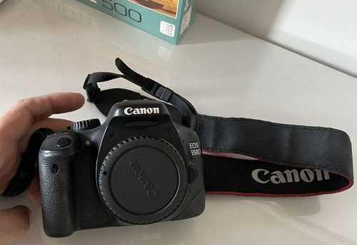 Canon eos 550d + обьектив EF 50mm f1.8