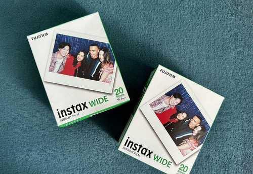 Картриджи для fujifilm instax wide 2*10