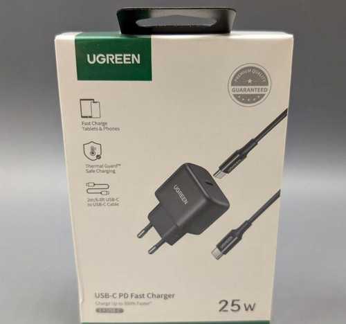 Сетевое З/У Ugreen 25W 2м 50581 Black