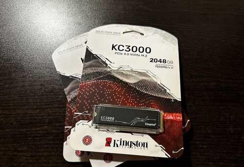 2TB SSD Kingston KC3000 NVMe PCIe 4.0 новые США