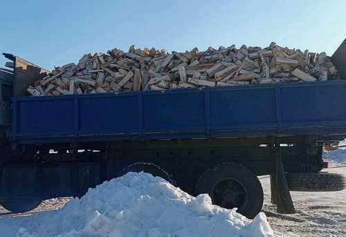 Дрова березовые колотые