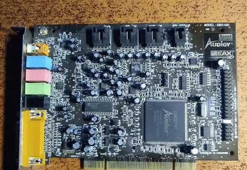 Creative sound blaster Audigy SB0160 PCI