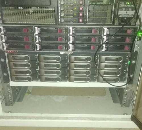 Сервер 2u HP proliant dl380p 72gb 2x e5-2670v2