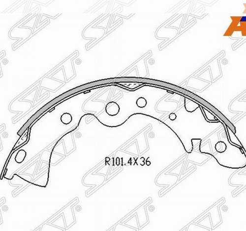 Колодки тормозные барабанные зад nissan almera