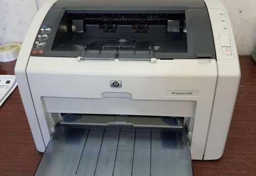 Принтер HP Laser Jet 1022 лазерный