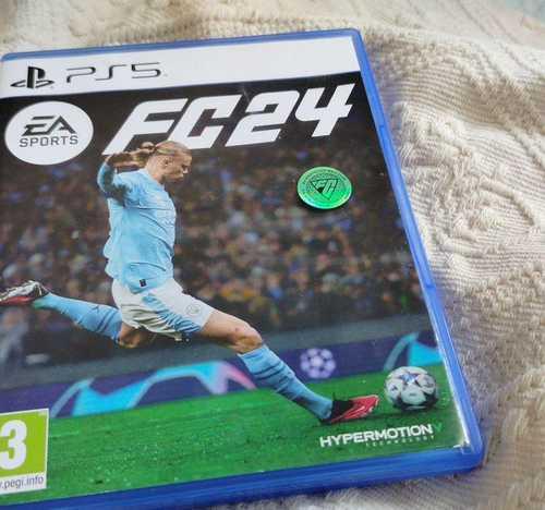 Ea fc24 ps5 диск Русской версии