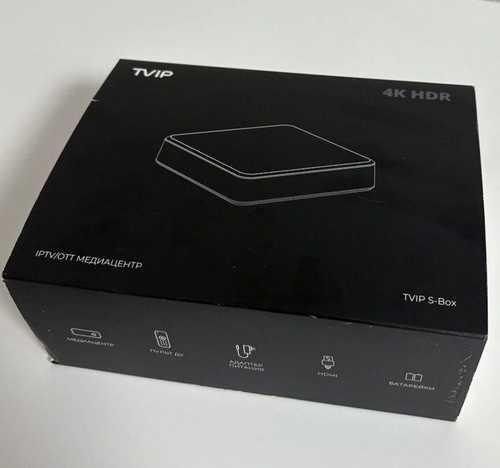 Приставка iptv 4K HDR tvip S-Box v.710