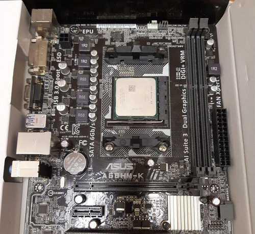 Asus A68HM-K + AMD Athlon X4 740 FM2+