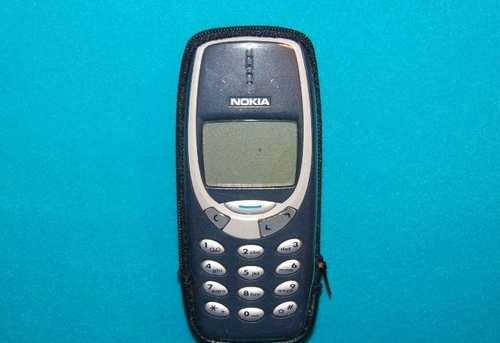 Оригинальный кожаный чехол для Nokia 3310 Новый
