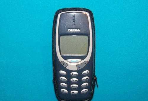 Оригинальный кожаный чехол для Nokia 3310 Новый