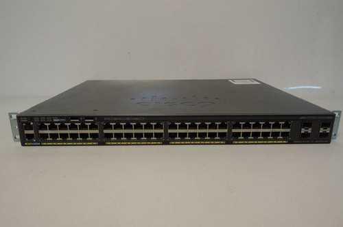 Cisco WS-C2960X-48FPS-L - POE коммутатор