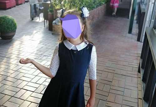 Школьная форма и блузка для девочки
