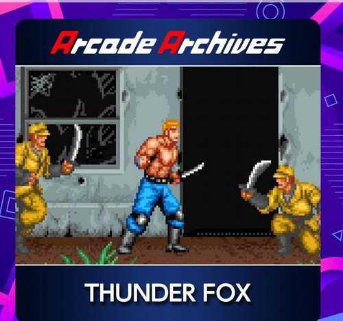 Arcade Archives thunder FOX ps4 и ps5