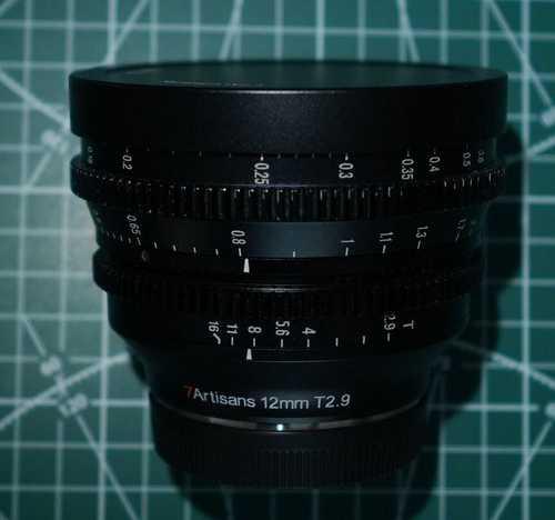 Объектив 7Artisans Vision 12mm T2.9 E-Mount