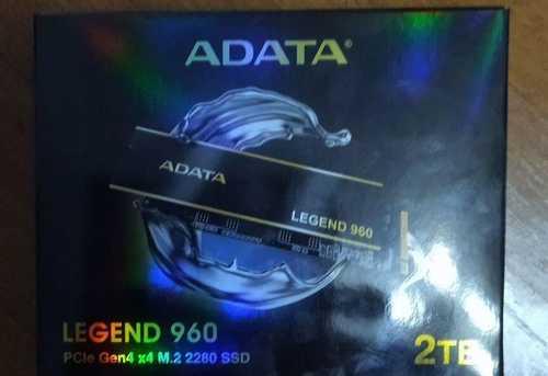 SSD Adata Legend 960 M.2 2280 2TB PCI-e 4.0 x4