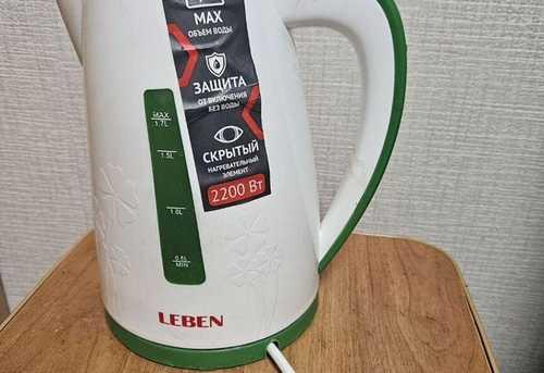 Электро чайник Leben (дисковый)