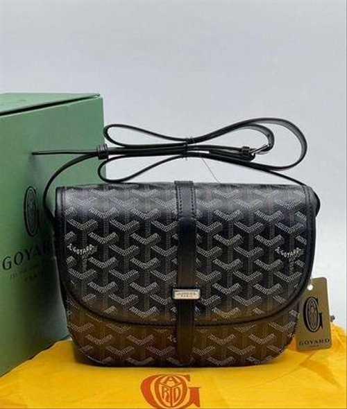 Новая женская сумка Goyard чёрная