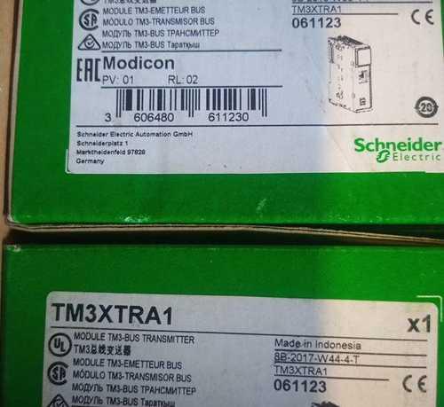 Schneider Electric TM3xtra1 дискретный модуль