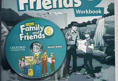 Учебник. Тетрадь. Family and Friends 6