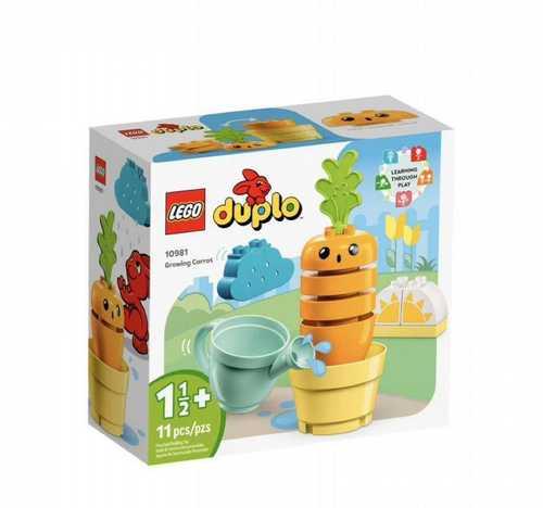 Lego Duplo Выращиваем морковку, 11 деталей, 10981