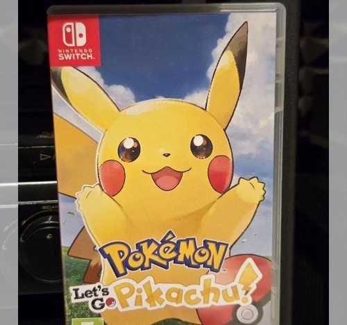 Pokemon let's go Pikachu для Nintendo switch