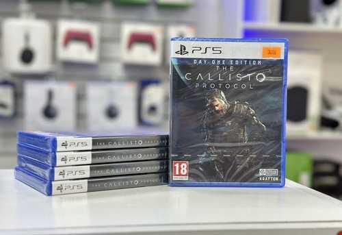 The callisto protocol ps5 новый. RUS. Диск