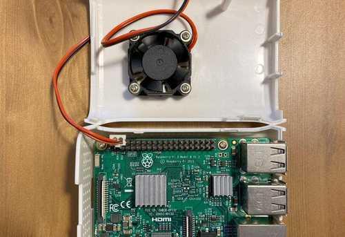 Микрокомпьютер Raspberry Pi 3 Model B V1.2 + 16Gb