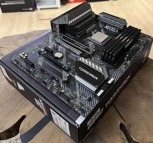 Комплект Ryzen 7 5800x MSI B550 32gb DDR4