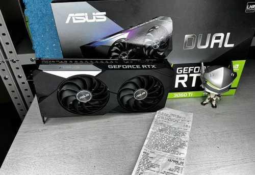 RTX 3060Ti 8Gb Гарантия 1,5 года Днс Asus Dual