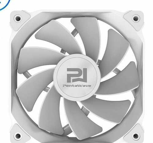 Вентилятор PentaWave PF-K12WS-R PWM reverse White 120x120x25мм